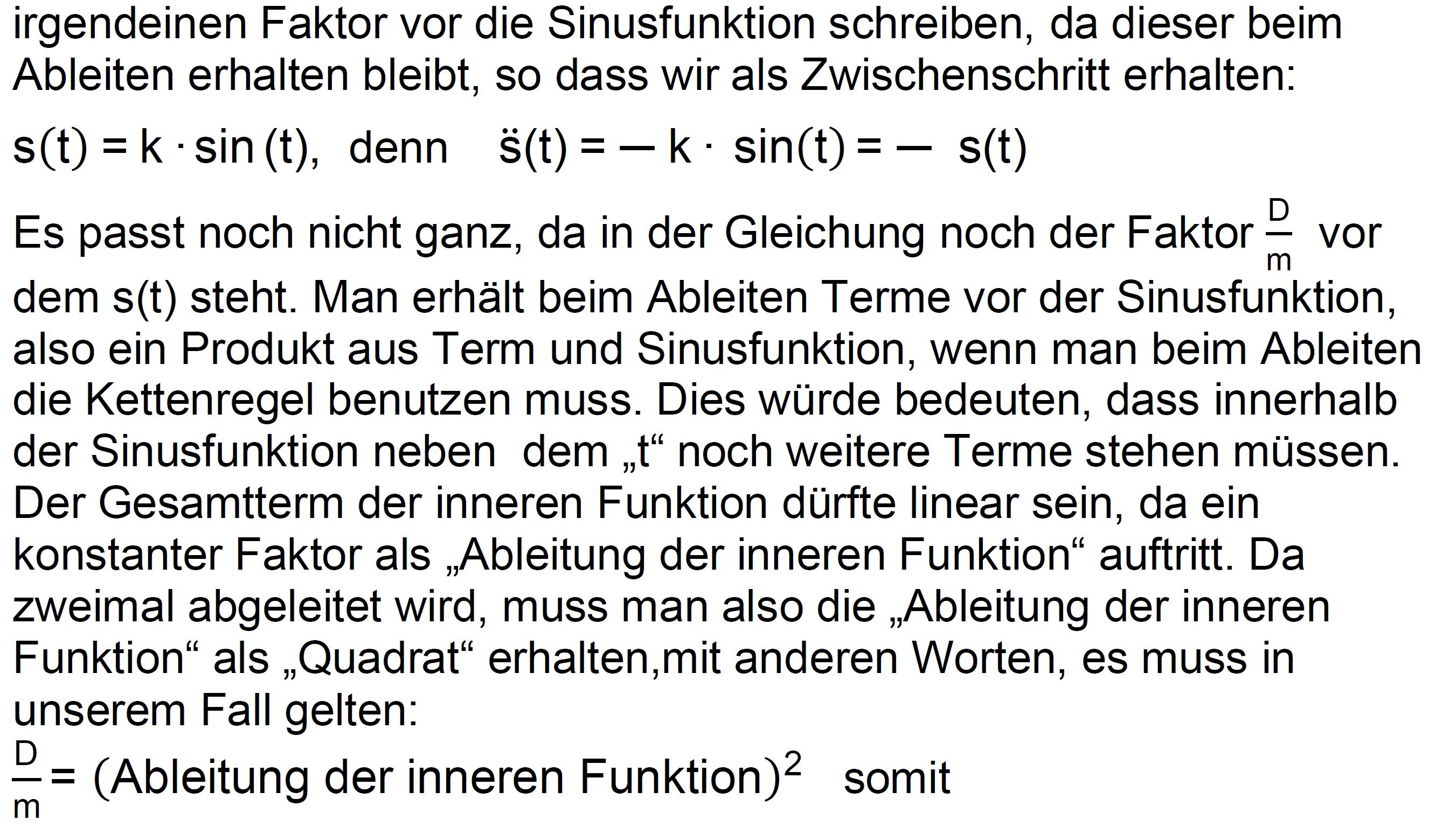Schwingungsdauer – Q1